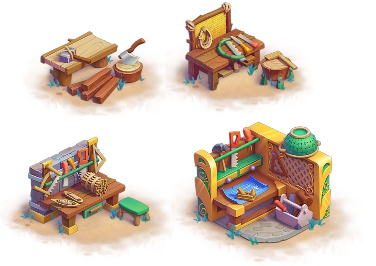 Workbench – Elf Islands Help Center - Plarium Game